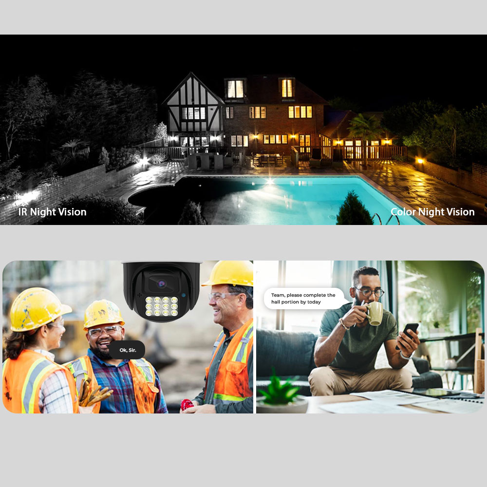 4G SMART PT (Dual Lens) CAMERA - HX-SD30L3-4G